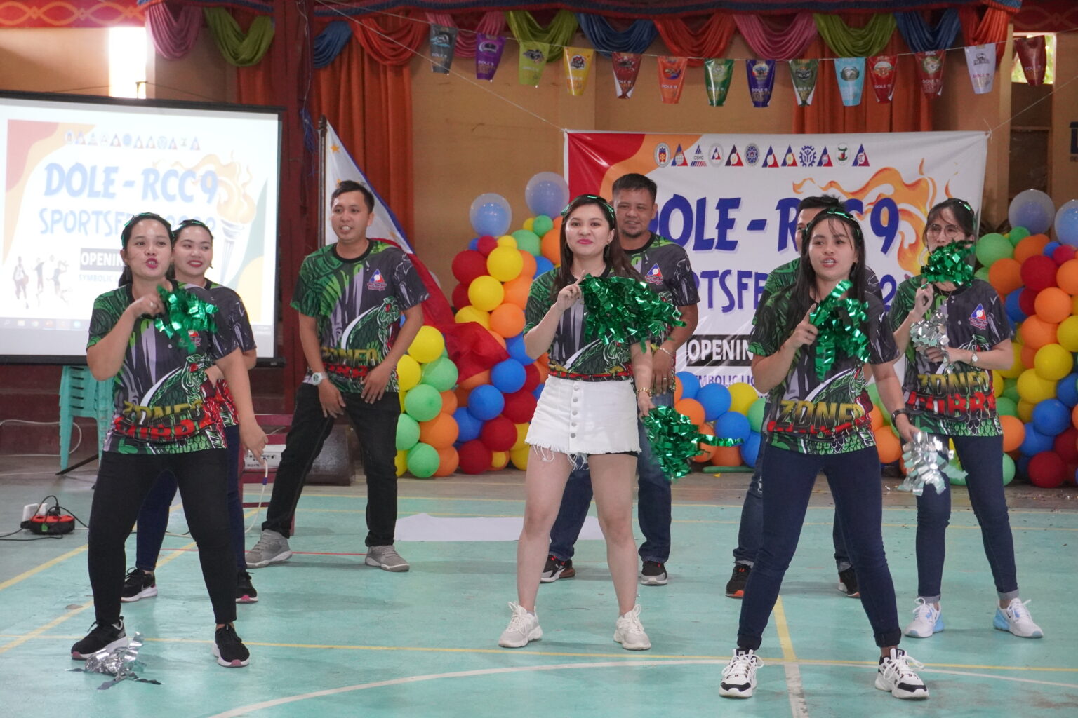DOLE 9 promotes employee wellbeing with sports fest | DOLE 9