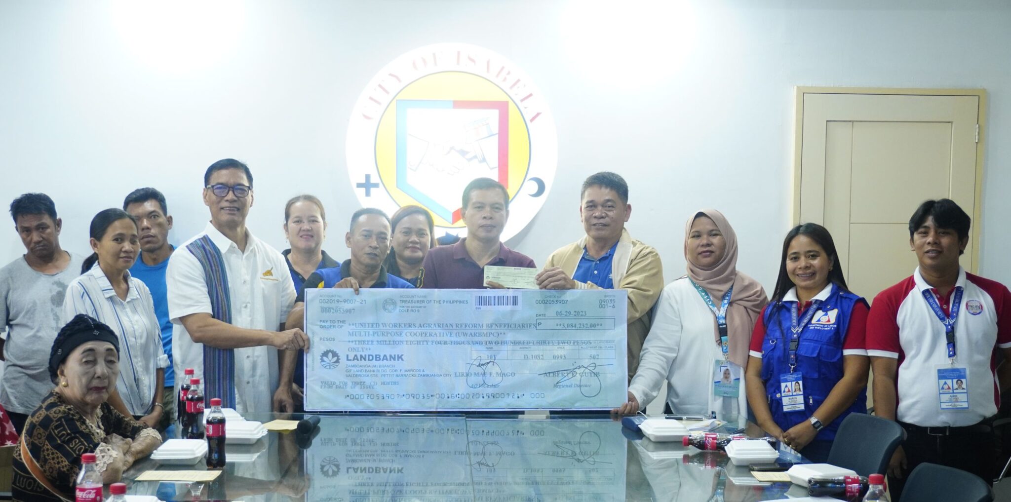 Php 5.9 Million Worth of Livelihood Project Checks Turned Over in ...